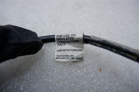 Tektronix Tcp312 30adc Current Probe Ebay