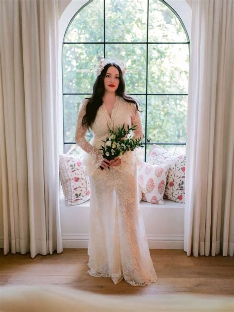 Kat Dennings Witte Jurk