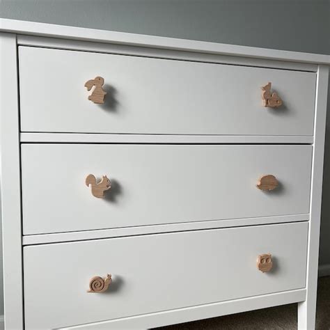 Flower Drawer Knobs Flower Nursery Décor Girls Bedroom Décor Flower Drawer Handles Wooden