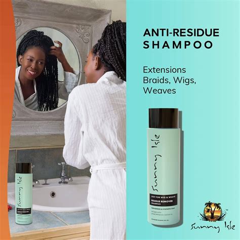 Sunny Isle Just For Wig Weave Braid And Extensions Residue Remover