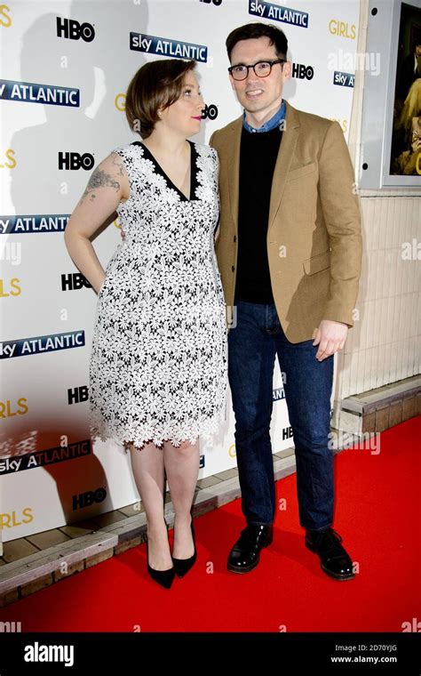Lena Dunham And Jack Antonoff Attending The London Premiere Of Girls