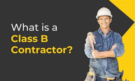 What Can A Class B Contractor Do Ccis Bonds