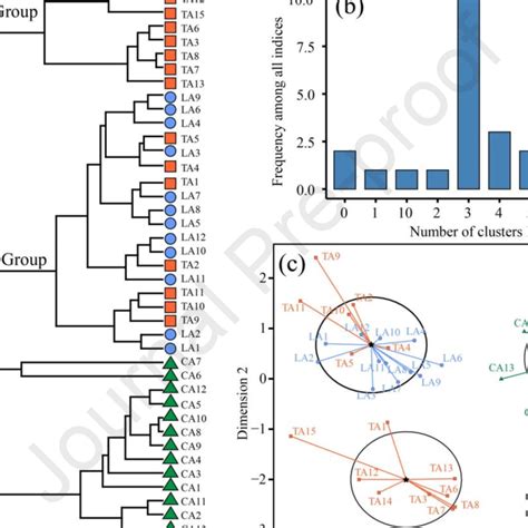 cluster analysis results a results of q type hierarchical clustering