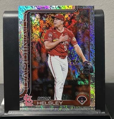 Ryan Helsley 2025 Topps Series 1 Sandglitter Holo Foil 241 St Louis