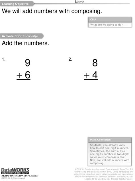 PPT We Will Add Numbers With Composing PowerPoint Presentation Free Download ID