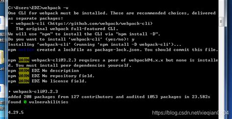解决在npm Run Dev 运行vue项目时遇到的webpack 报错问题vue 项目 Npm Run Dev时webpack