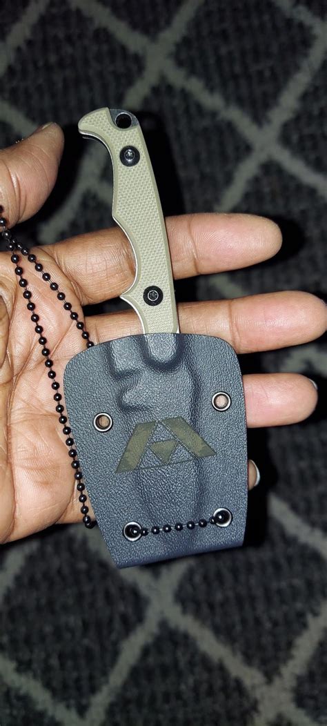 Weyland Edc Fixed Blade Tactical Neck Knife Weyland Outdoors