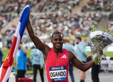 Alexander Ogando Takes Third In Diamond League 200m Final In Zurich