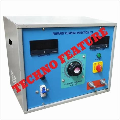 Mild Steel Primary Current Injection Test Set For Cable Testing At ₹ 12000 Piece In New Delhi