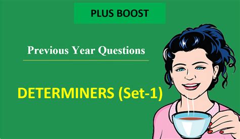 Determiners Set 1
