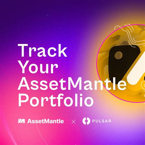 Now You Can Start Tracking Assetmantle Assets On Pulsarfinance Such