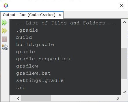 Java Program To List Files And Folders In Directory