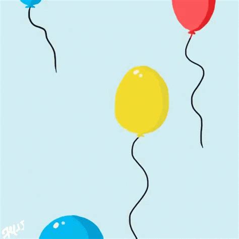 Birthday Balloons Animated  The Popular Birthday Balloons S