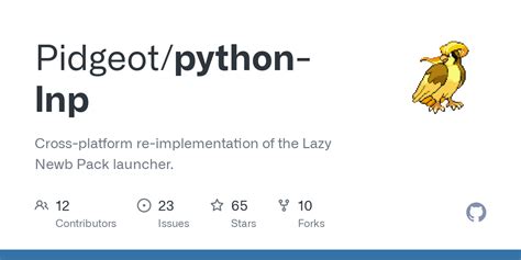 Github Pidgeotpython Lnp Cross Platform Re Implementation Of The Lazy Newb Pack Launcher