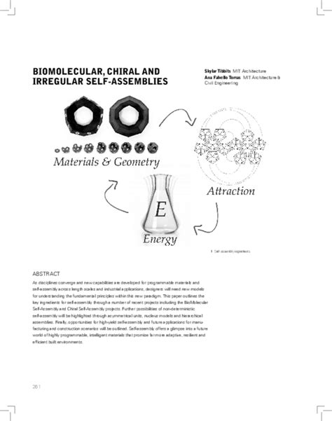 pdf biomolecular chiral and irregular self assemblies