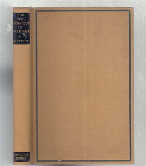 The Sex Technique In Marriage With Presentation Inscription From A
