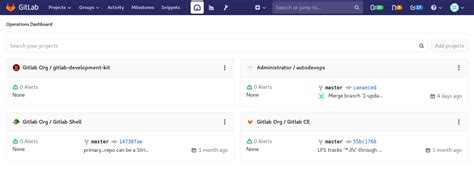 gitlab 11 5 released with group security and operations dashboards and