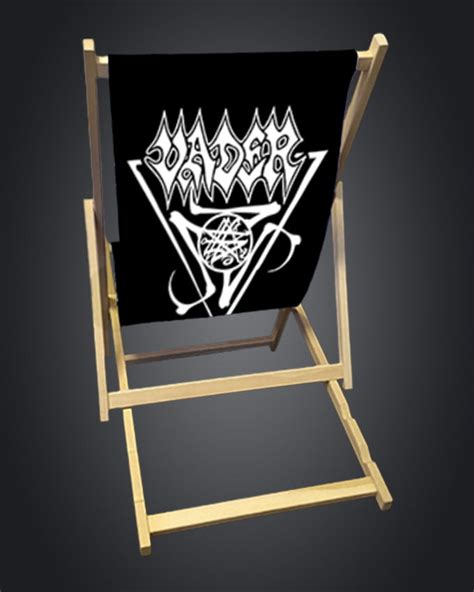 Vader Beach And Garden Sunbed Vader Logo