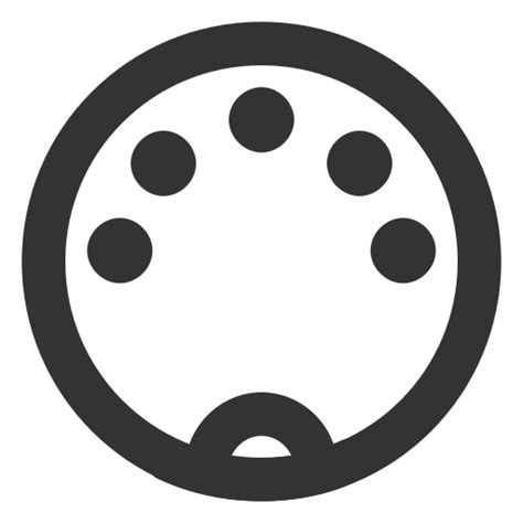 Hdmi Generic Black Outline Icon