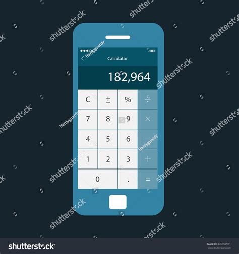 Mobile App Single Screen Ui Kit Stock Vector Royalty Free Shutterstock
