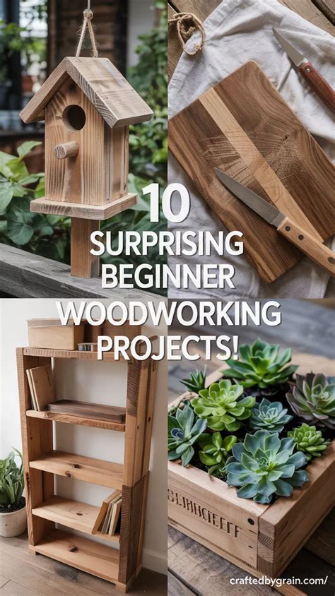 10 Easy Woodworking Projects For Beginners That Youll Love