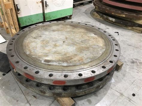 2x Steel Fabricated Test Flanges Auction 0097 3029273 Grays Australia
