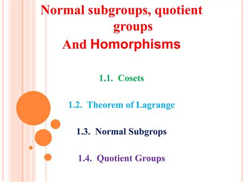 Group Homomorphism Pptx