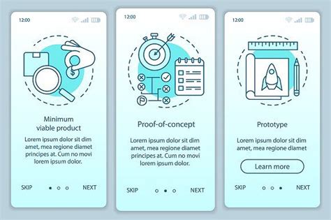 Startup Testing Mobile App Pages