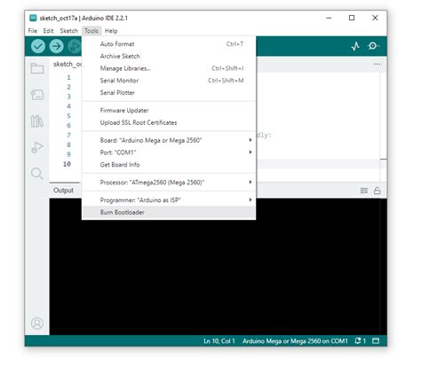 How To Burn Or Update Bootloader In Arduino Ide Gra And Afch