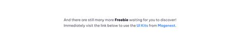 magenest ui kit freebie behance