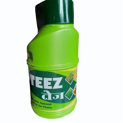 Black Bio Tech Grade Teez Plant Growth Promoter And For Flower Bottle Packaging Size 500 Ml