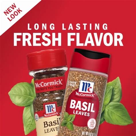 Mccormick Basil Leaves 0 62 Oz Pack Of 5 5 Pack Frys Food Stores