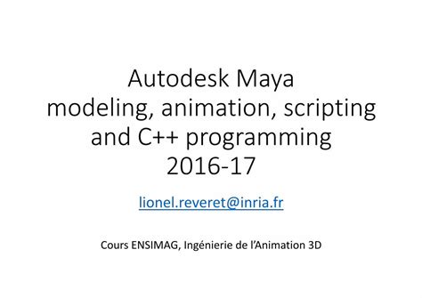 pdf autodesk maya modeling animation scripting and c morpheo