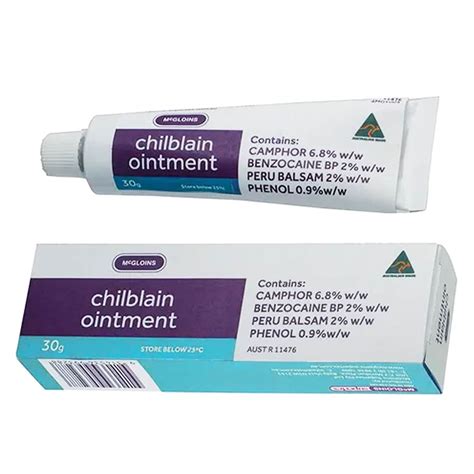 Mcgloins Chilblain Ointment 30g Healthylife