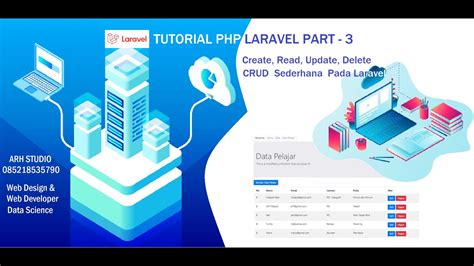 Tutorial Laravel Part 3 Crud Sederhana Pada Laravel Youtube