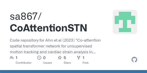 Github Sa Coattentionstn Code Repository For Ahn Et Al Co Attention Spatial