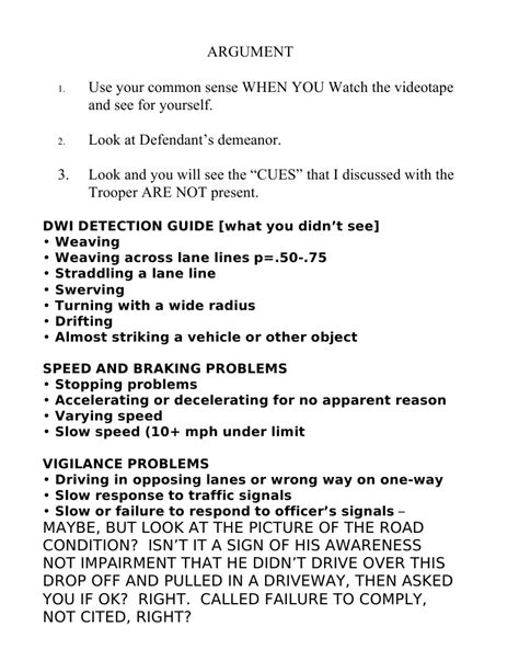 Sample Closing Argument For Ovi Dui Attorney Ohio Columbus Pdf Lane