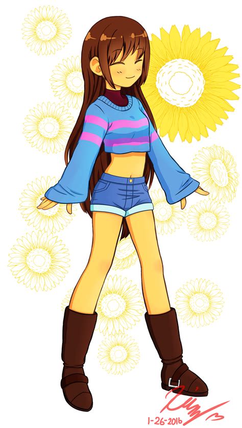 Older Frisk Female Ver By Kama Ta On DeviantArt