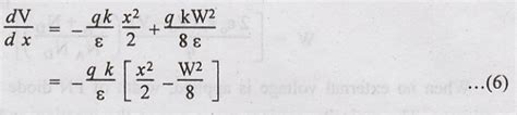 Transition Or Space Charge Or Depletion Capacitance Derivation