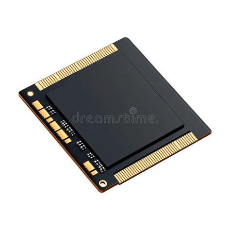 PNG CPU Chip Computer On Transparent Background Ai Generated Stock Illustration Illustration