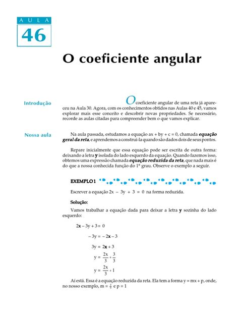 Coeficiente Angular Pdf Coeficiente Angular Pdf