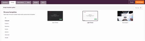 Quick Guide Create Your First Survey Pointerpro