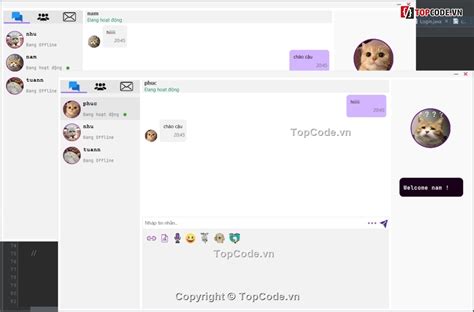 Ứng Dụng Chat Tcp Mô Hình Client Server Code Java Có Voice Full Báo