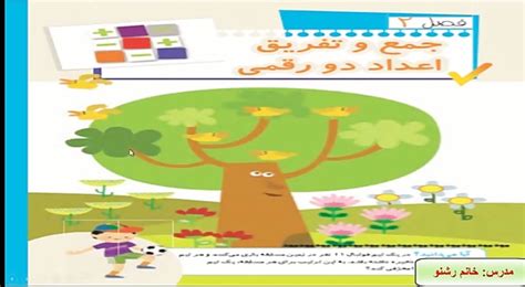 فصل۲ ریاضی دوم ابتدایی صفحه ۲۰