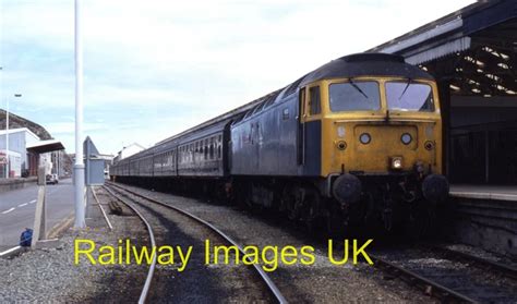 Railway Photo Fishguard Harbour 47510 Class 47 Br Blue 160784 £200