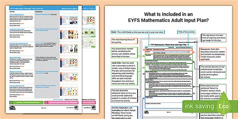 👉 Eyfs Matching And Sorting Planning Pack Overview