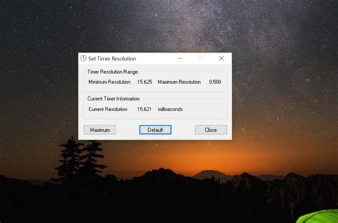 Timer Resolution 12 Download Latest For Windows Pc
