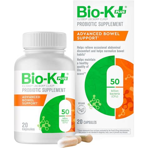 Bio K Bowel Support Probiotic Supplement Martie
