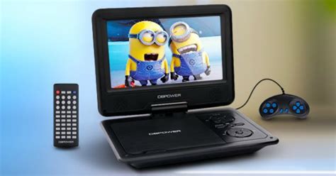 Amazon 9 5 Portable Dvd Player W Game Controller Only 38 99 Shipped
