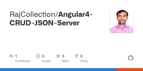 GitHub RajCollection Angular CRUD JSON Server